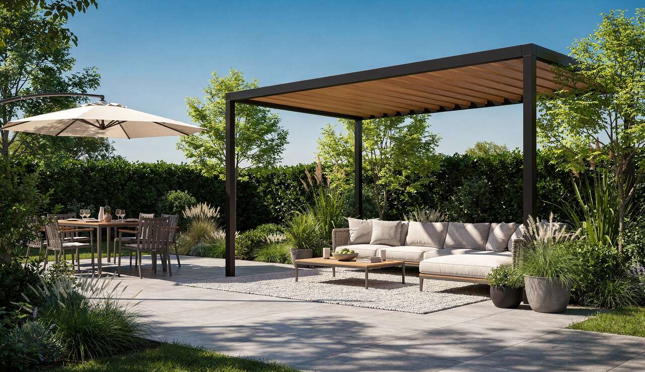 Parasol ou pergola : l'équipement parfait pour vos espaces extérieurs